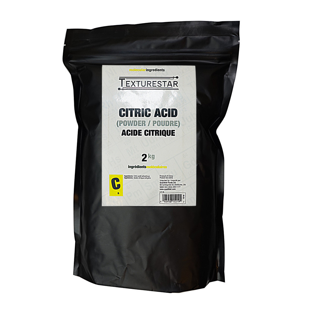 Citric Acid Powder 2 kg Texturestar | Qualifirst
